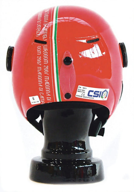 Original official Ferrari crash helmet by Puma – Formula 1 Memorabilia