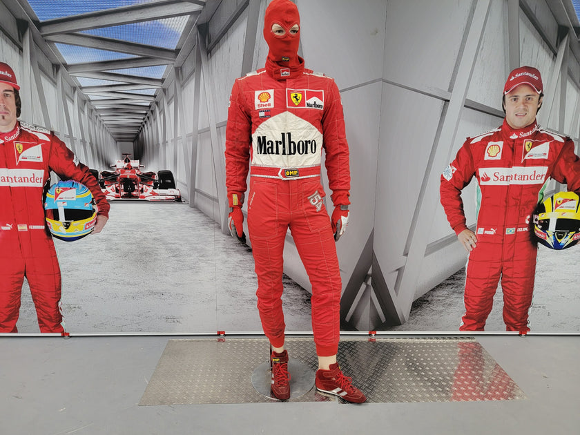 2003 Ferrari F1 Pit mechanic complete OMP set – Formula 1 Memorabilia