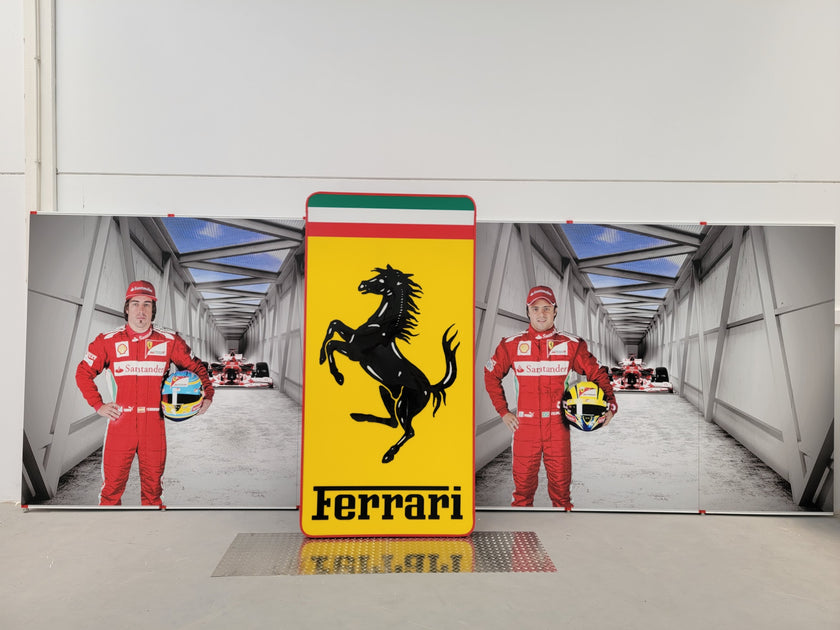2013 Ferrari XXL official dealership illuminated sign – Formula 1 ...