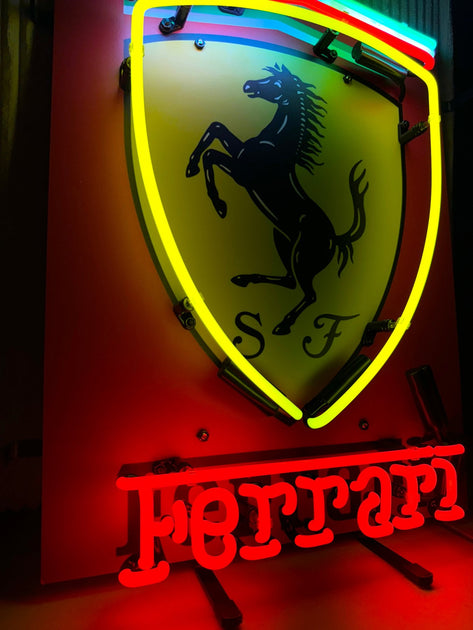2000's Ferrari official dealer neon sign – Formula 1 Memorabilia