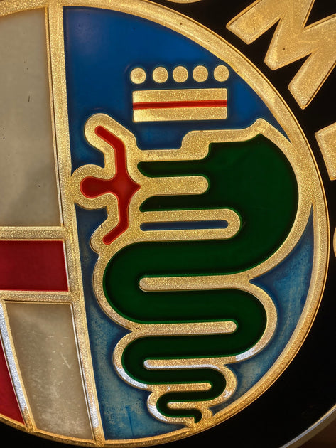 1970s Alfa Romeo official dealer neon illuminated sign – Formula 1 ...