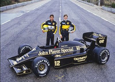 1985 Ayrton Senna Lotus 97T left front wing end plate – Formula 1 ...