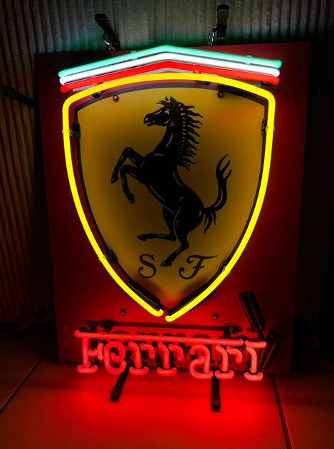 2000's Ferrari official dealer neon sign – Formula 1 Memorabilia