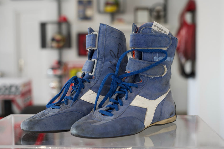 1994 Ayrton Senna signed race used shoes – Formula 1 Memorabilia