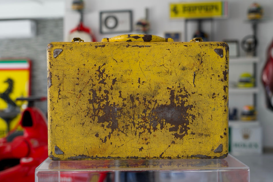 1970s Pirelli original tool box – Formula 1 Memorabilia