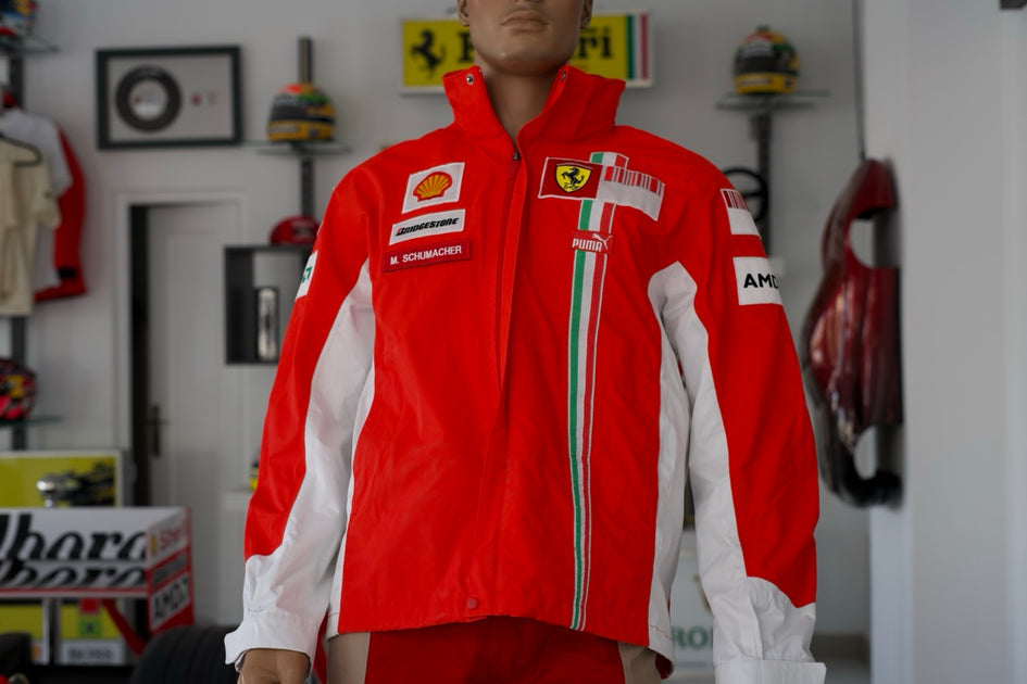 Michael Schumacher Ferrari Jacket – Formula 1 Memorabilia