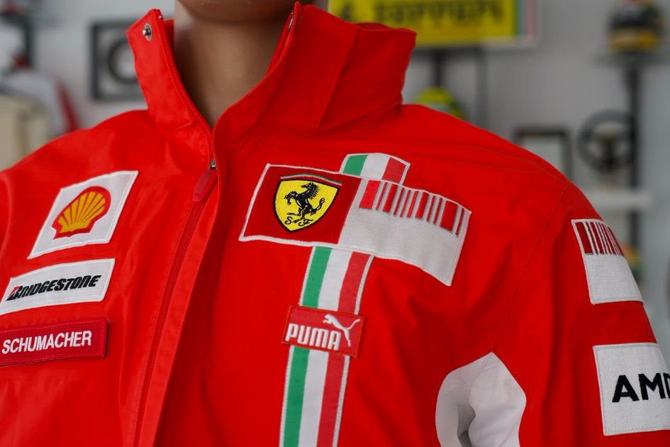 Michael Schumacher Ferrari Jacket – Formula 1 Memorabilia