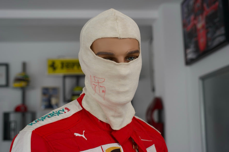 1988 Ayrton Senna Used Balaclava – Formula 1 Memorabilia