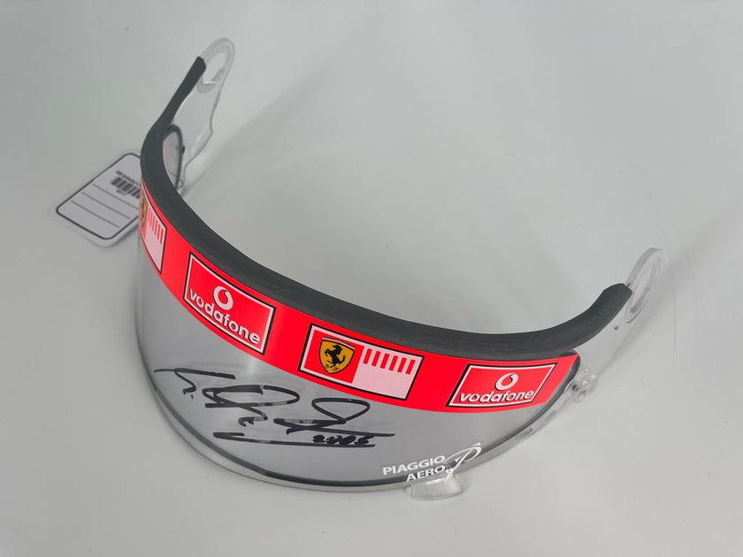 2005 Michael Schumacher Ferrari Schuberth visor signed – Formula 1 ...