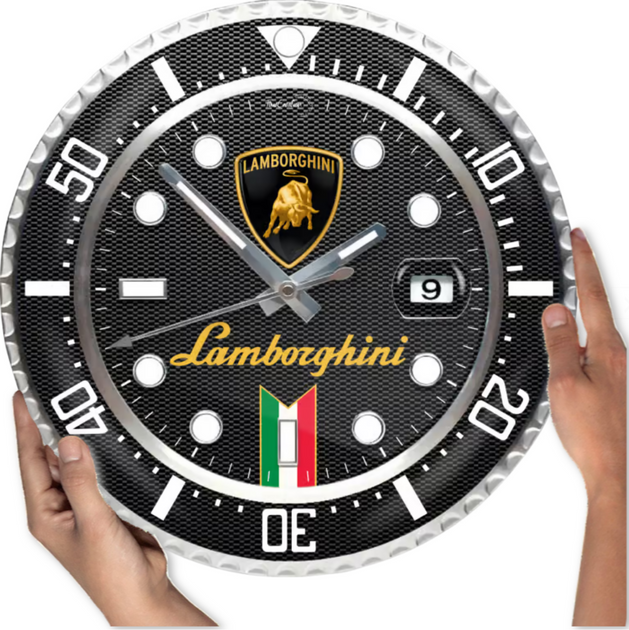 Lamborghini wall clock Edition – Formula 1 Memorabilia