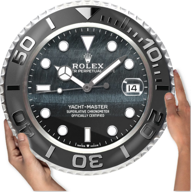 Rolex Yatch Master Falcon eye Edition wall clock – Formula 1 Memorabilia