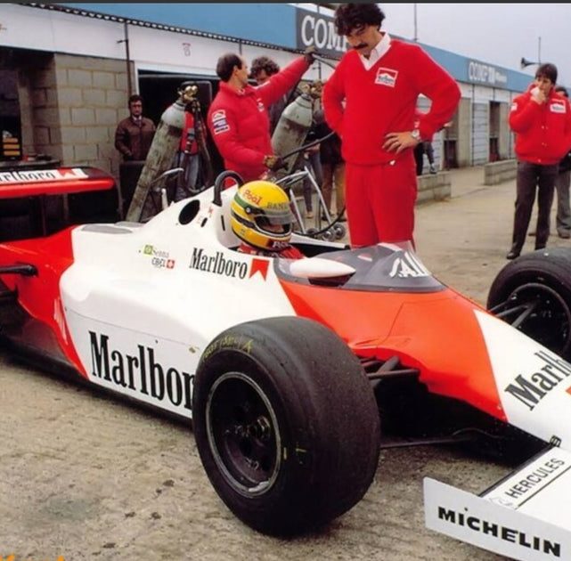 1983 Ayrton Senna McLaren test steering wheel – Formula 1 Memorabilia