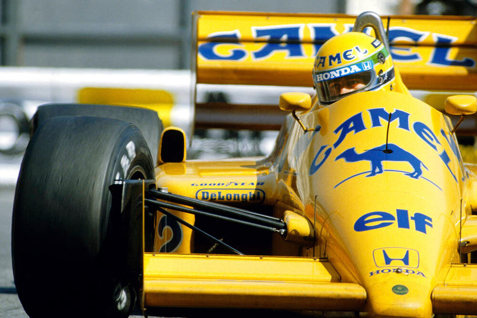 1987 Ayrton Senna Lotus 99T full rear wing – Formula 1 Memorabilia