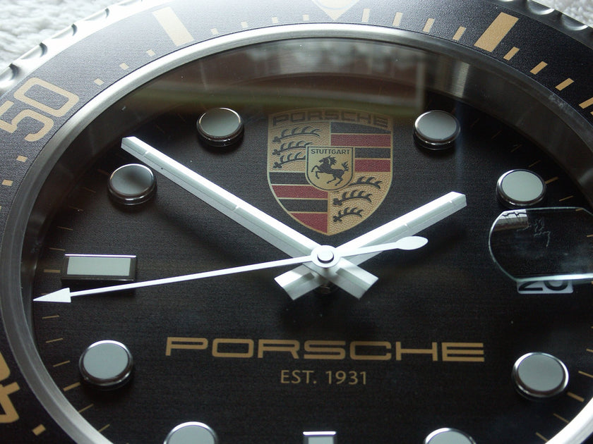 2010s Porsche official dealer clock – Formula 1 Memorabilia