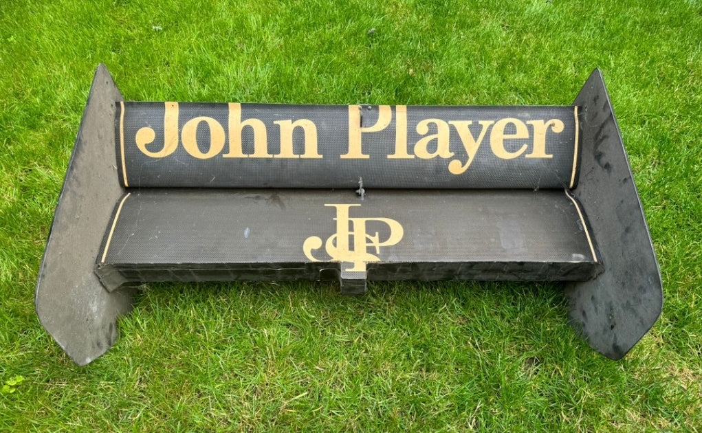 1985 Ayrton Senna Lotus 97T full rear wing – Formula 1 Memorabilia