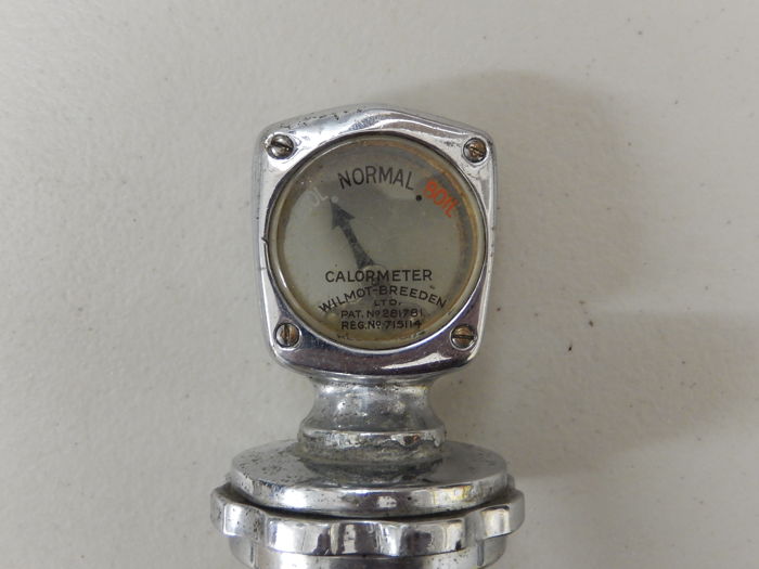 Wilmot Breeden Calormeter Radiator Gauge with Cap – Formula 1 Memorabilia