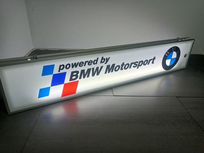 2000s BMW Motorsport Long dealership illuminated 3D sign – Formula 1 ...