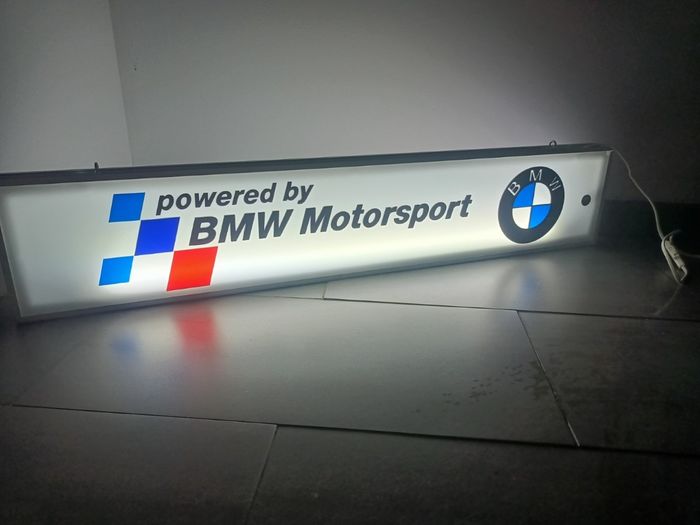 2000s BMW Motorsport Long dealership illuminated 3D sign – Formula 1 ...