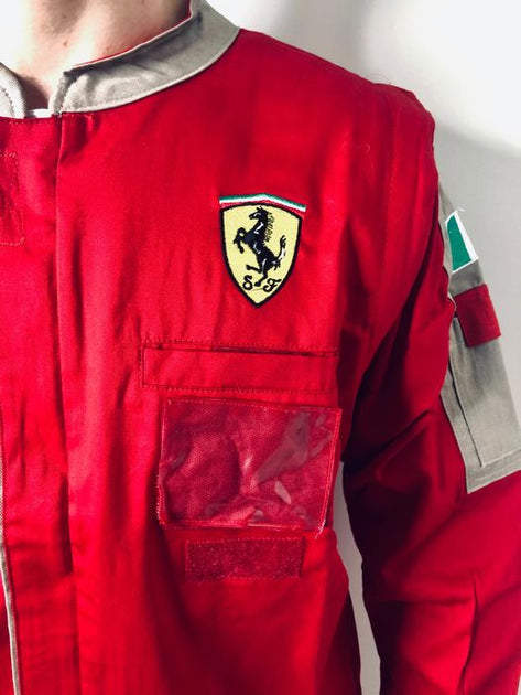 Original Ferrari GES racing department work uniform – Formula 1 Memorabilia