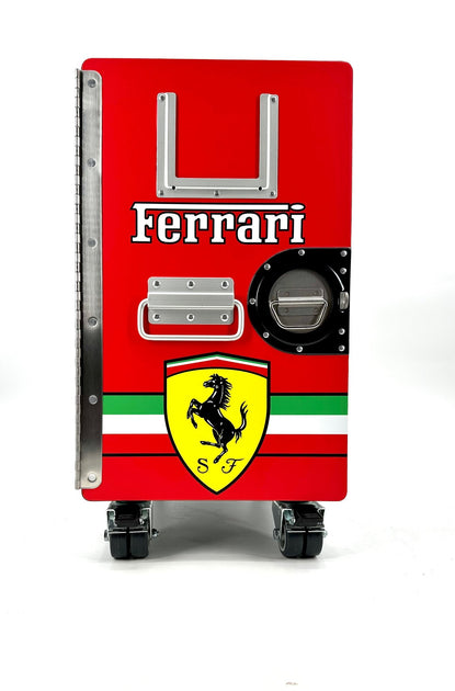 Ferrari Flightcase airline trolley – Formula 1 Memorabilia