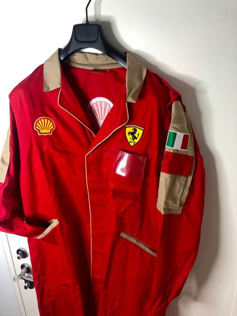 Original Ferrari Factory work overall – Formula 1 Memorabilia
