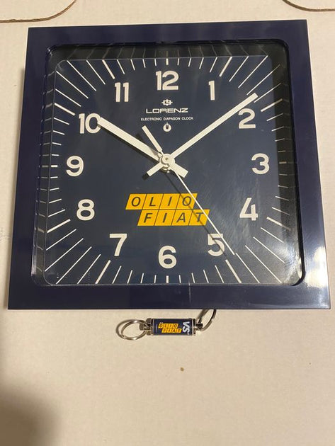 1970s Original Alfa Romeo clock with fuse keychain – Formula 1 Memorabilia