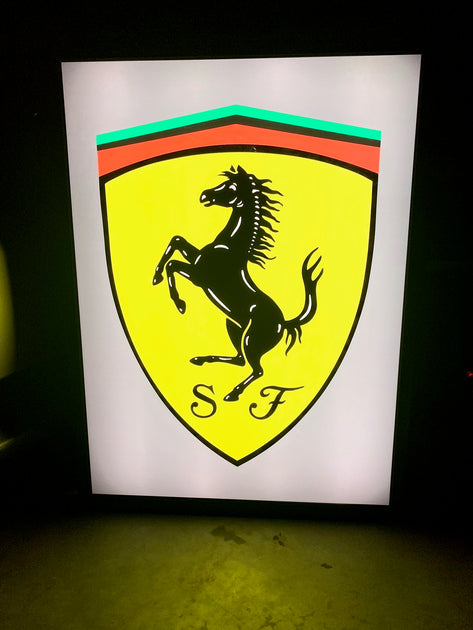 1990's Ferrari dealer sign – Formula 1 Memorabilia